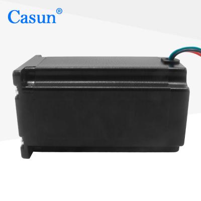 China DC Linear NEMA 23 Hollow Shaft Stepper Motor 100mm Body 4.5A Nc Machine for sale