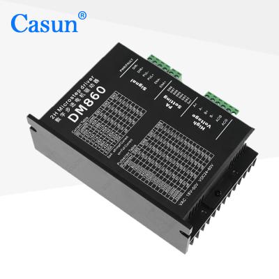 China Casun DM 860 Stepper Motor driver for Nema 23 34 Step Motor Low Noise Low Vibration Low Temperature for sale