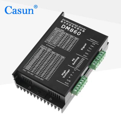 China Casun DM 860 Stepper Motor driver for Nema 23 34 Step Motor Low Noise Low Vibration Low Temperature for sale