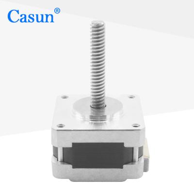 Chine moteur pas à pas de la NEMA 12V 16 de 25mm avec la phase captive du moteur pas à pas 4 de vis sans fin à vendre