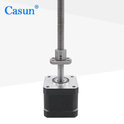 China NEMA 17 Linear Stepper Motor Lead Screw Tr8*2 40mm Body 0.45N.M For Industrial Automation for sale