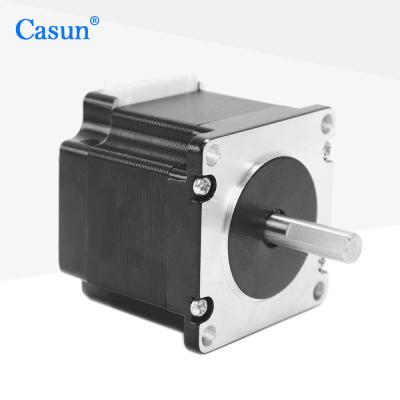 中国 1.8° ハイブリッド NEMA 23 ステップモーター 1.01N.m 2.8A 医療機器用 販売のため