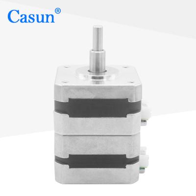 China Casun motor passo duplo de camada personalizada 1,8° grau 0,4AMP para equipamentos médicos à venda
