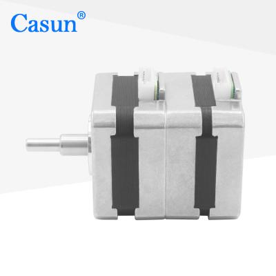China Casun motor passo duplo de camada personalizada 1,8° grau 0,4AMP para equipamentos médicos à venda