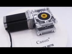 NEMA 23 Worm Gear Motor - Efficient Power Transmission with Smooth Operation