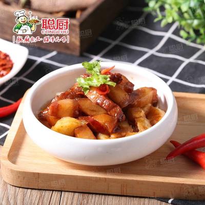 China Kant-en-klaar Gezonde de Maaltijd Vacuümzak Stew Pork With Potatoes van FDA Te koop