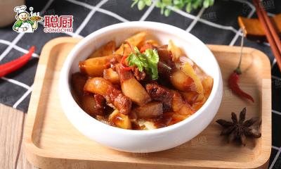China Kant-en-klaar Gezonde de Maaltijd Vacuümzak Stew Pork With Potatoes van FDA Te koop