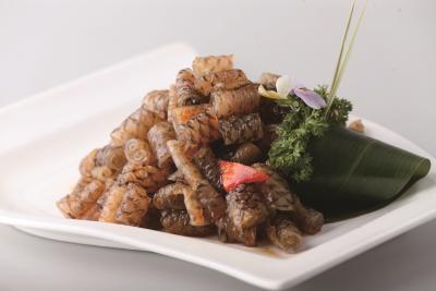 Cina L'iso ha preparato i pasti per una pelle pronta da mangiare del pesce del piatto freddo della persona con i peperoni marinati in vendita
