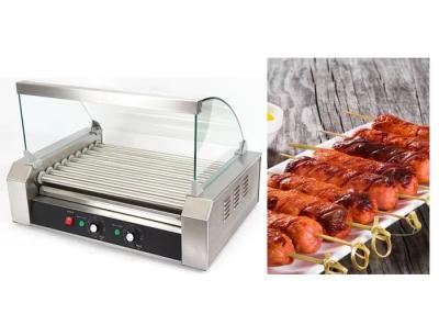 Cina 9 Sticks Grill Snack Food Processing Equipment / Commercial Hot Dog Rack Heater in vendita