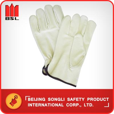 SLG-PA503KT  Pig grain leather working safety gloves