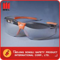 China SLO-GB013-3 Industrial Safety Spectacles with Polycarbonate Lens and CE Certification - 100pcs Carton for sale