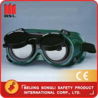 China SLO-JL-A018-1 Welding Safety Goggles with 4-Valve Ventilation and Adjustable Cover - CE Certified for sale