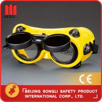 China SLO-JL-A018-1 Welding Safety Goggles with 4-Valve Ventilation and Adjustable Cover - CE Certified for sale
