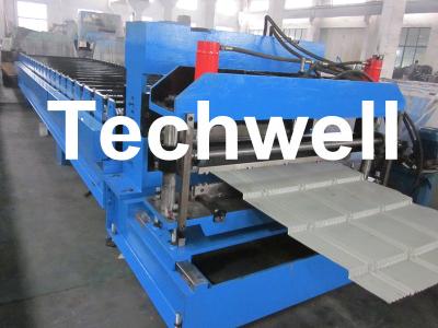 Cina Rotolo minimalista delle mattonelle di tetto del metallo che forma macchina con 18 stazioni di formazione in vendita