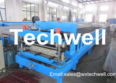 Cina 0 - 15m/mattonelle di tetto di formazione minime di velocità che fanno macchine 0,4 - 0.6mm spessore del materiale in vendita