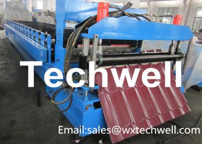 Cina Mattonelle di tetto materiali di spessore 0.3-0.7mm che fanno macchina con controllo del touch screen dello SpA in vendita