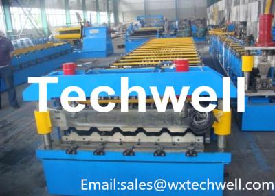 Cina Spessori rotolo del tetto di 0.7mm - di 0,3 che forma macchina con la m. di lavoro/min di velocità 0 - 20 in vendita