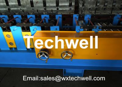 Cina Q235 31,4 chilowatt di capacità del cavo elettrico del rotolo di profilo che forma macchina con la larghezza del materiale di 400mm in vendita