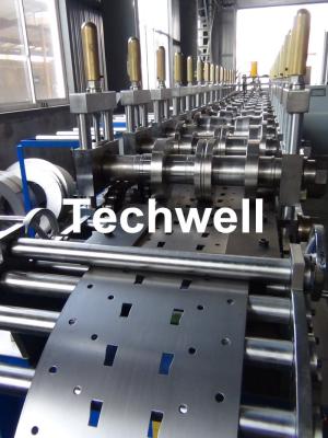 Cina Rotolo dritto dello scaffale di controllo dello SpA del touch screen che forma macchina per potere idraulico 5.5kw della stazione in vendita