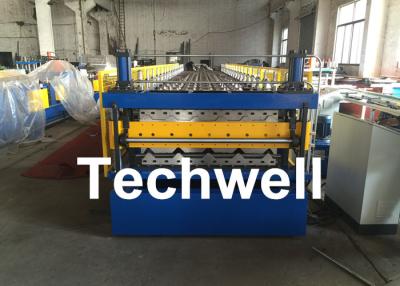 China Double Layer Roofing Sheet Roll Forming Machine For Roof Cladding, Wall Cladding for sale