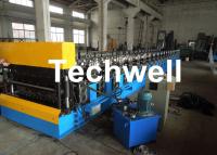China Double Layer Corrugated IBR Roll Forming Machine For Two Different Profiles for sale