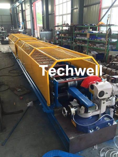 Steel Rainwater Square Downspout Roll Forming Machine for Metal Rainspout Profile