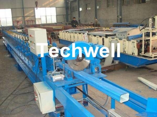 Steel Rainwater Square Downspout Roll Forming Machine for Metal Rainspout Profile