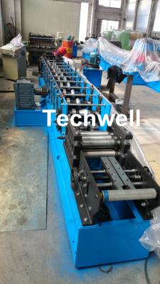 China U Profile Purlin Roll Forming Machine With Hydraulic Cutting Device Hydraulic Station for sale