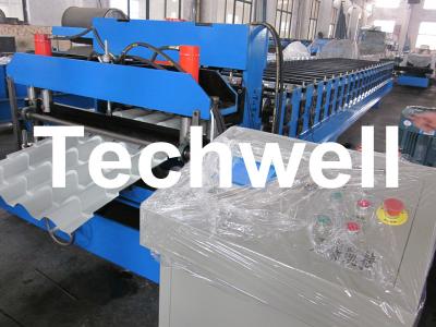 Cina Tipo manuale e automatico rotolo d'acciaio delle mattonelle di colore che forma macchina con l'asse dell'alto grado 45# in vendita