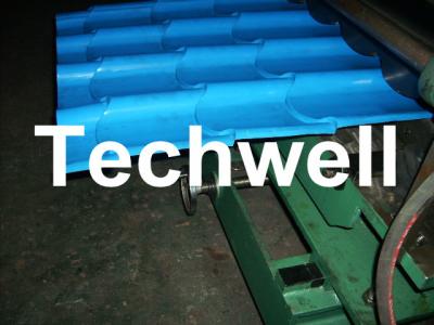 Cina Rotolo delle mattonelle di tetto del metallo che forma macchina con lo stampo di pressa TW-GTM in vendita