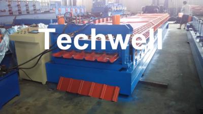 Cina rotolo d'acciaio del tetto di colore di spessore del materiale di 0.8mm - di 0,3 che forma macchina TW-RWM in vendita