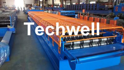 Cina rotolo d'acciaio del tetto di colore di spessore del materiale di 0.8mm - di 0,3 che forma macchina TW-RWM in vendita