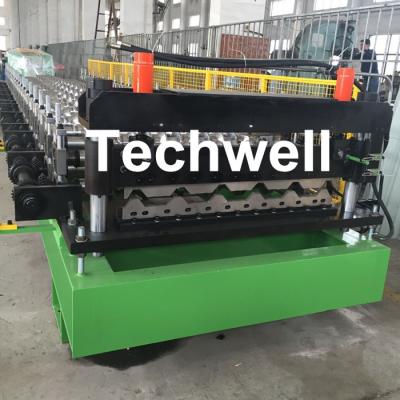 Cina rotolo d'acciaio del tetto di colore di spessore del materiale di 0.8mm - di 0,3 che forma macchina TW-RWM in vendita
