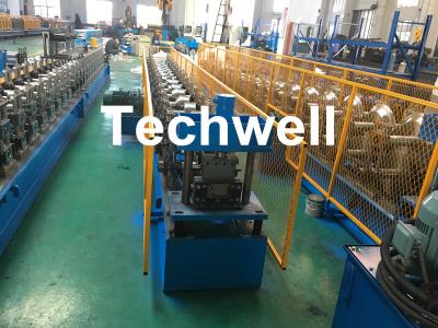 China Chain Transmission 5 Inch Portable Gutter Machine For Guiding Column for sale
