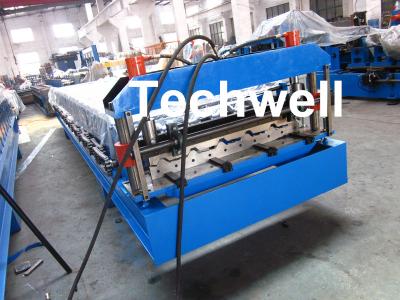Cina Rotolo d'acciaio del tetto del rivestimento della parete del metallo che forma macchina con il sistema di controllo dello SpA in vendita