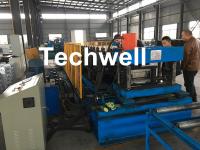 China Automatic PLC Control Cable Tray Roll Forming Machine With Servo Guiding Device for sale