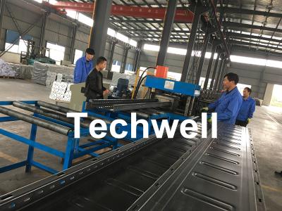 China High Speed Cable Tray Roll Forming Machine With 18 Steps Forming Stations for sale