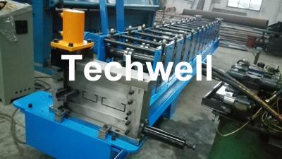Cina 0-15m/min che forma velocità, rotolo della sezione di alta efficienza C che forma macchina con il tipo idraulico di taglio in vendita