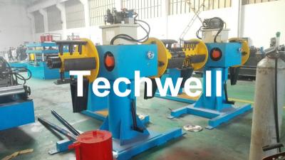 Cina Mandrino rotatorio Uncoiler/Decoiler manuali della testa del doppio con una capacità di peso di 3/5 tonnellate in vendita