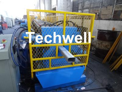 China 7.5Kw 20 Forming Station Custom Downpipe Roll Forming Machine For Rainwater Downpipe for sale
