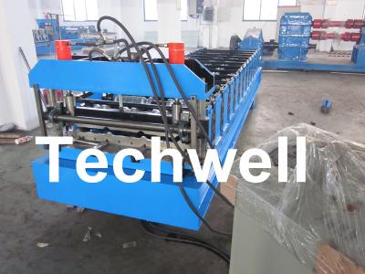 Cina Rotolo d'acciaio di colore/galvanizzata tetto dello strato che forma macchina con la trasmissione a catena in vendita