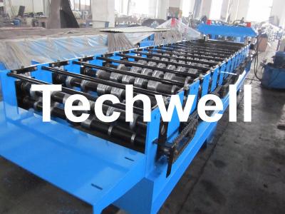 Cina Rotolo di profilo del pannello di parete del tetto C8/C10/C21 che forma macchina con il taglio idraulico in vendita
