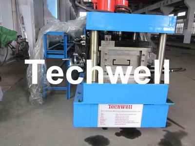 Cina rotolo del Purlin del acciaio al carbonio 15Kw C che forma macchina per la struttura d'acciaio del Purlin di C in vendita
