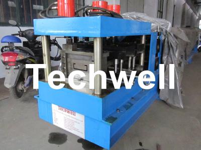 Cina rotolo del Purlin del acciaio al carbonio 15Kw C che forma macchina per la struttura d'acciaio del Purlin di C in vendita