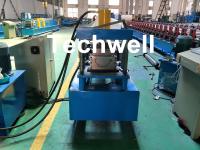 China Half Round Cold Roll 15 Stations Portable Gutter Machine for sale