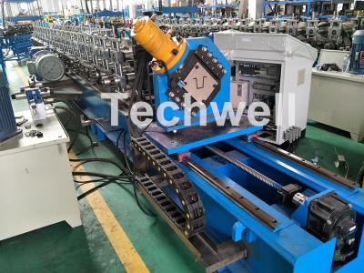 China Leidend Kolom die het Profiel van de Structuurhoed vormt wals het Vormen van Machine voor 15KW-Motormacht koud Te koop