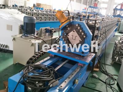 China Het hoogste Furring-Kanaal walst het Vormen van Machine met het Ononderbroken Servo het Volgen Snijden koud Te koop