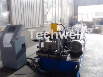 China Solar Strut Channel Cold Roll Forming Machine With Servo Feeding Device & Press Punching Machine for sale