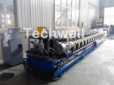 China Solar Strut Channel Cold Roll Forming Machine With Servo Feeding Device & Press Punching Machine for sale