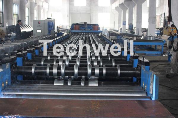 Galvanized Plate / Steel Corrugated Sheet Roll Forming Machine for For Wall Panel